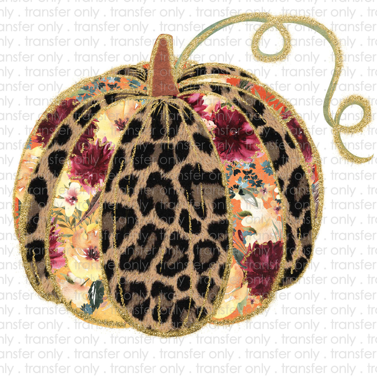Leopard Pumpkin Sublimation Transfer – Wills Creek Designs