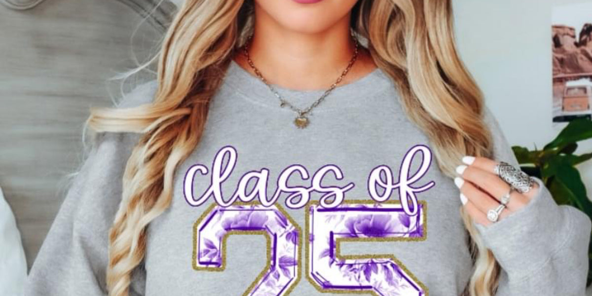 Class of ‘25 Purple DTF Transfer – Wills Creek Designs