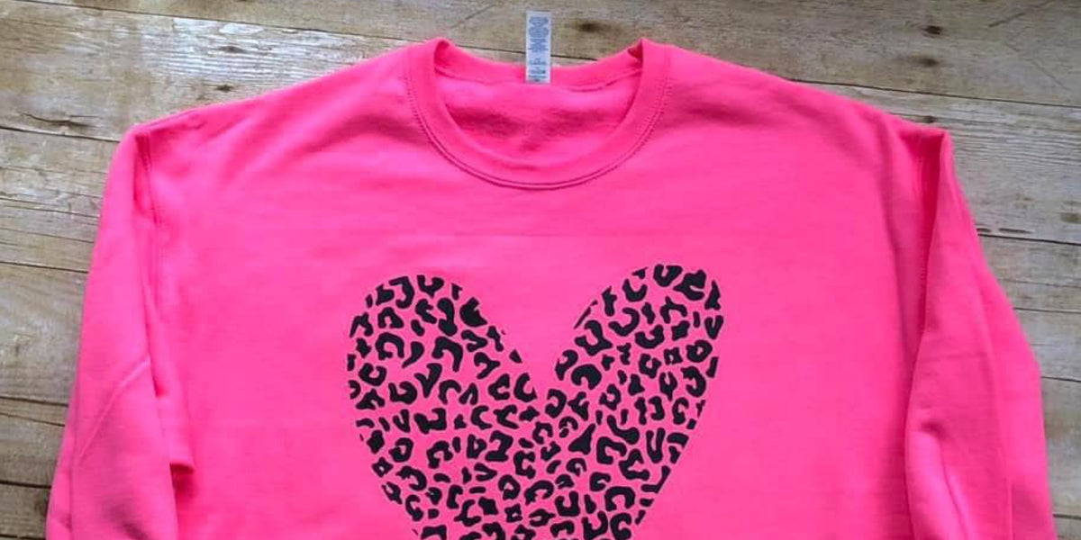 Leopard Heart Screen Print – Wills Creek Designs