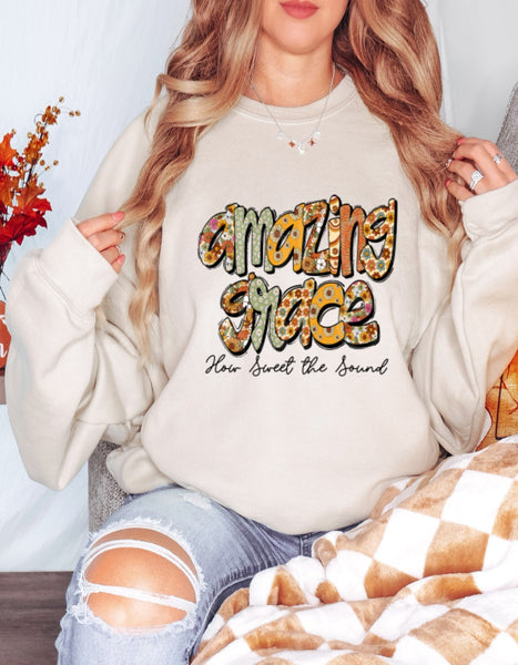 Amazing Grace DTF Transfer – Wills Creek Designs