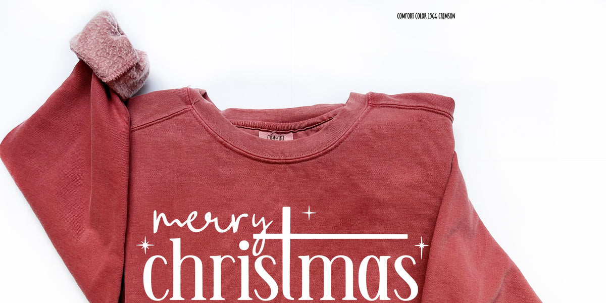Merry Christmas Screen Print Transfer T35 – Wills Creek Designs