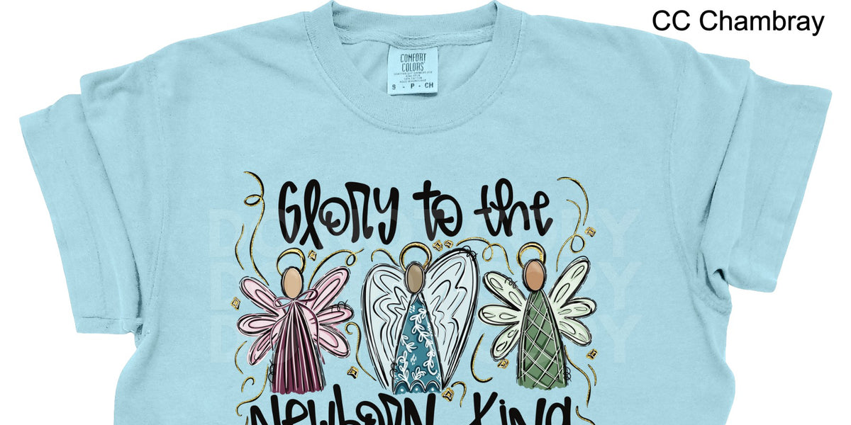 Glory to the Newborn King DTF Transfer (E) – Wills Creek Designs