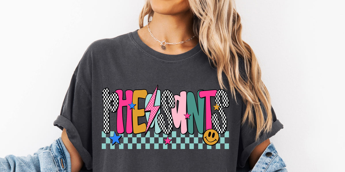 Pheasants Mix Print Preppy Mascot DTF Transfer – Wills Creek Designs