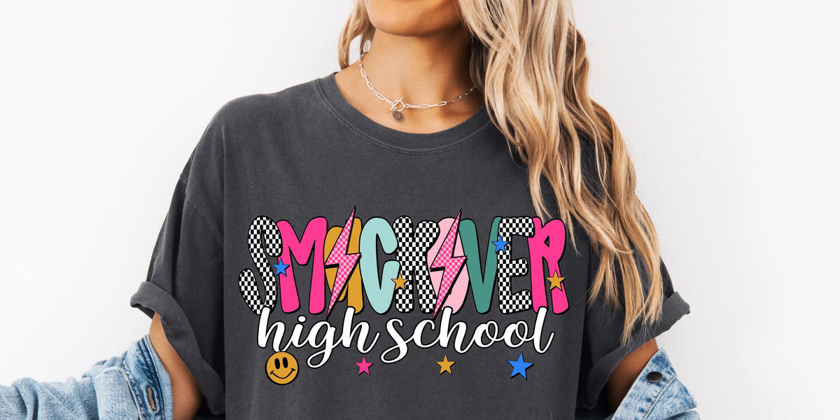 Smackover High School Mix Print Preppy Mascot DTF Transfer – Wills ...