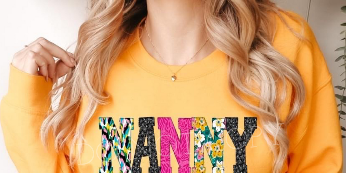 Overlock Brights NANNY DTF Transfer – Wills Creek Designs