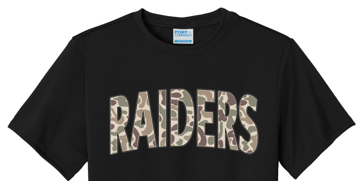 Raiders Camo DTF Transfer (E) – Wills Creek Designs