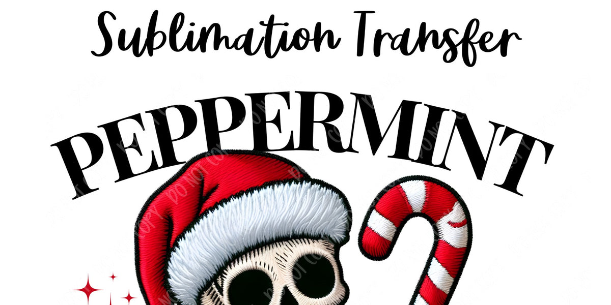 Peppermint Season Sublimation Transfer – Wills Creek Designs
