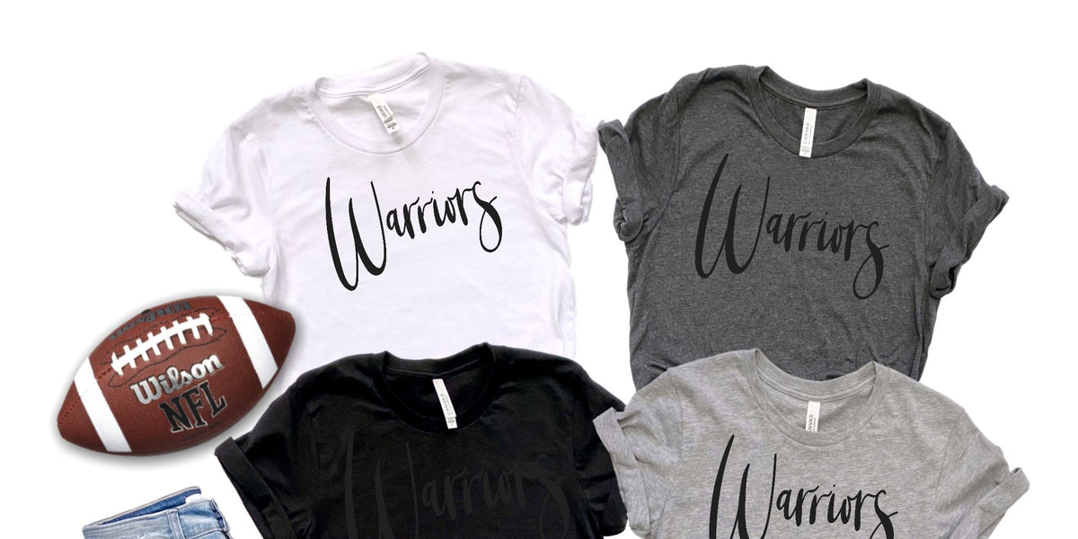 Warriors script DTF Transfer – Wills Creek Designs