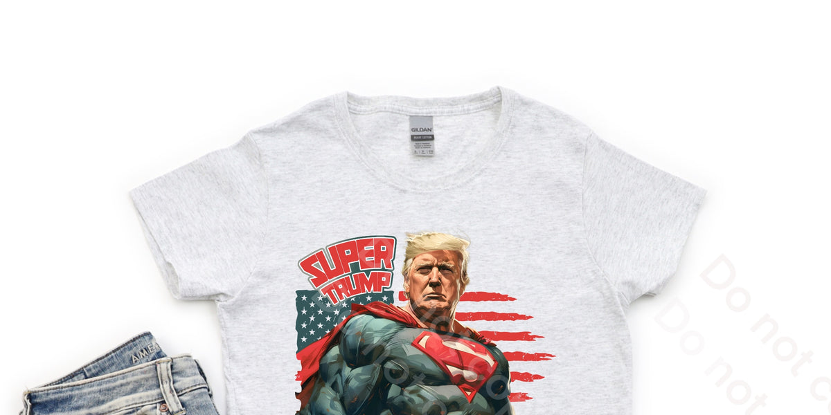 Super Trump Screen Print High Heat Transfer Q39 – Wills Creek Designs