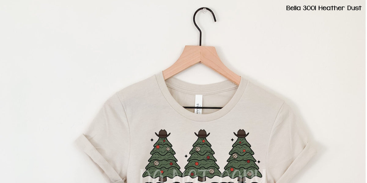 Howdy Christmas Trees Screen Print High Heat Transfer R48 – Wills Creek ...