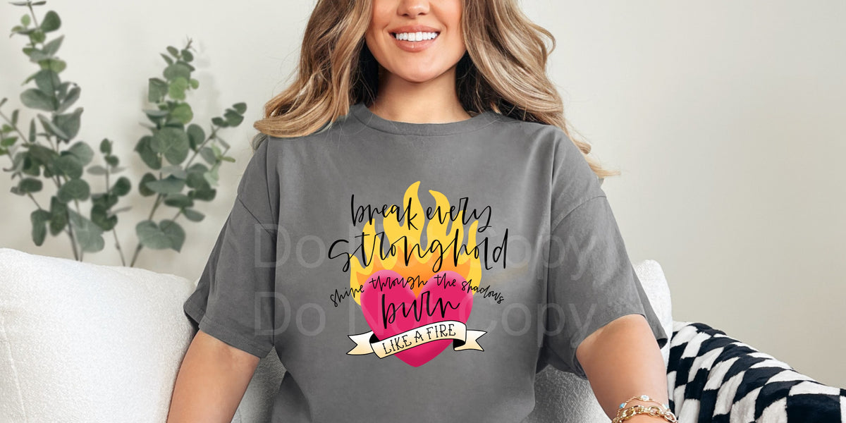 Break Every Stronghold DTF Transfer – Wills Creek Designs