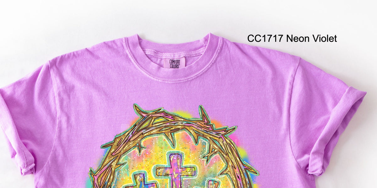 Colorful Cross Scene DTF Transfer – Wills Creek Designs