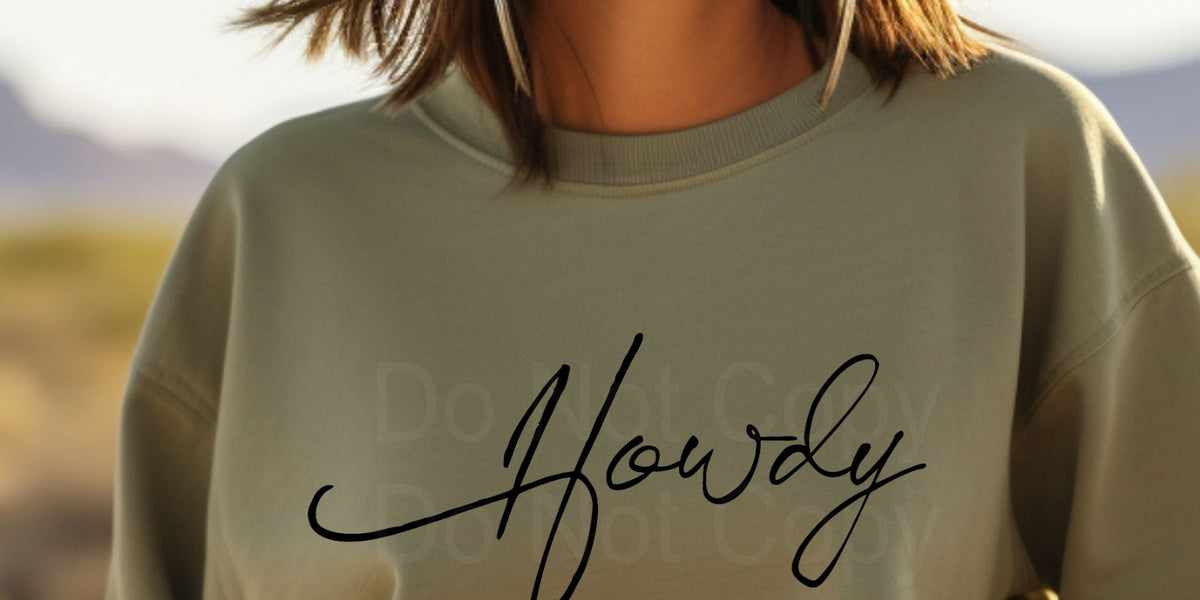 Howdy Single Color Screen V15 – Wills Creek Designs