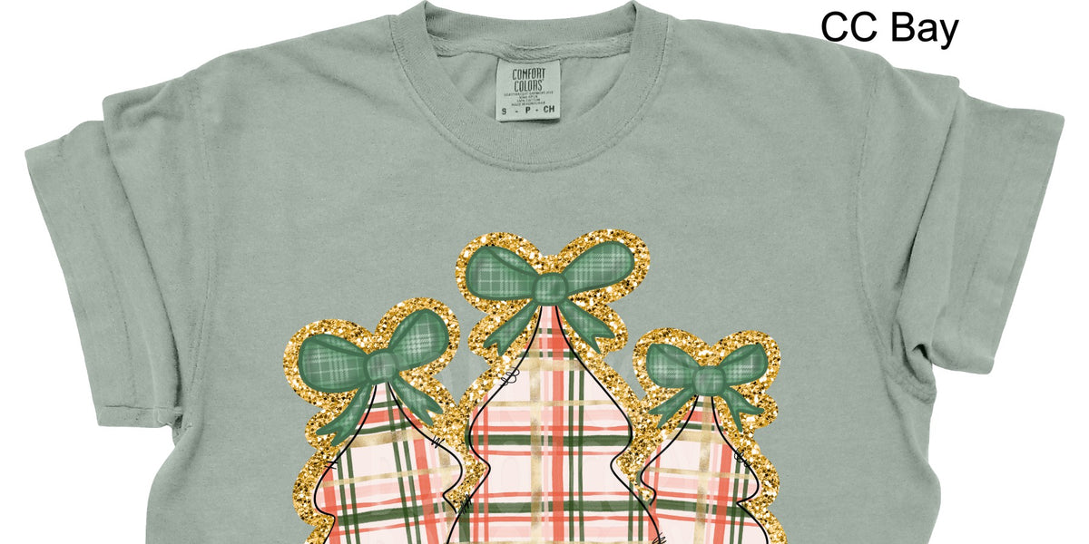 Plaid Trio of Trees DTF Transfer (E) – Wills Creek Designs