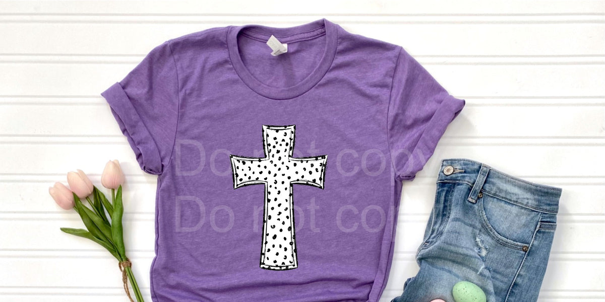 Single Cross DTF Transfer – Wills Creek Designs