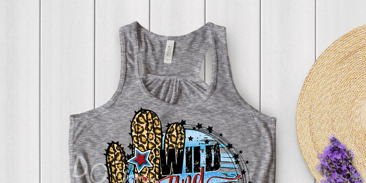 Wild & Free Cactus Screen Print Transfer High Heat P59 – Wills Creek ...