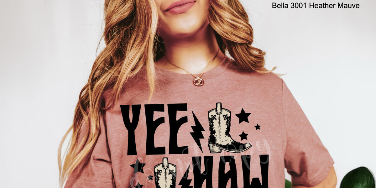 Yee Haw Screen Print High Heat Transfer B49 – Wills Creek Designs