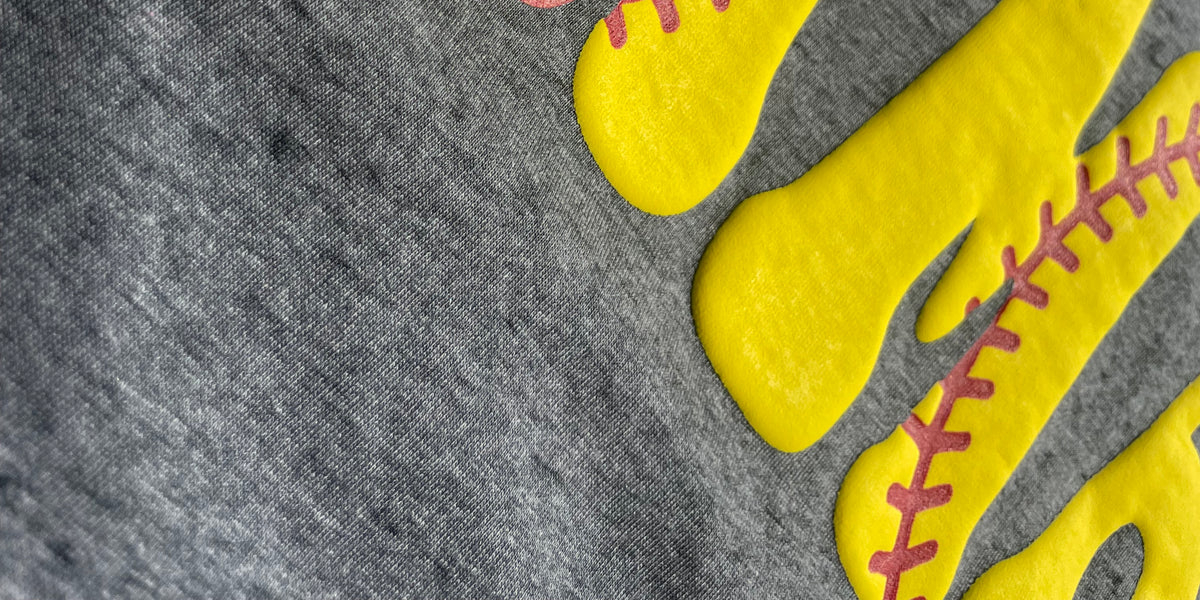 Baseball Softball Mama PUFF Screen Print Transfer – Wills Creek Designs