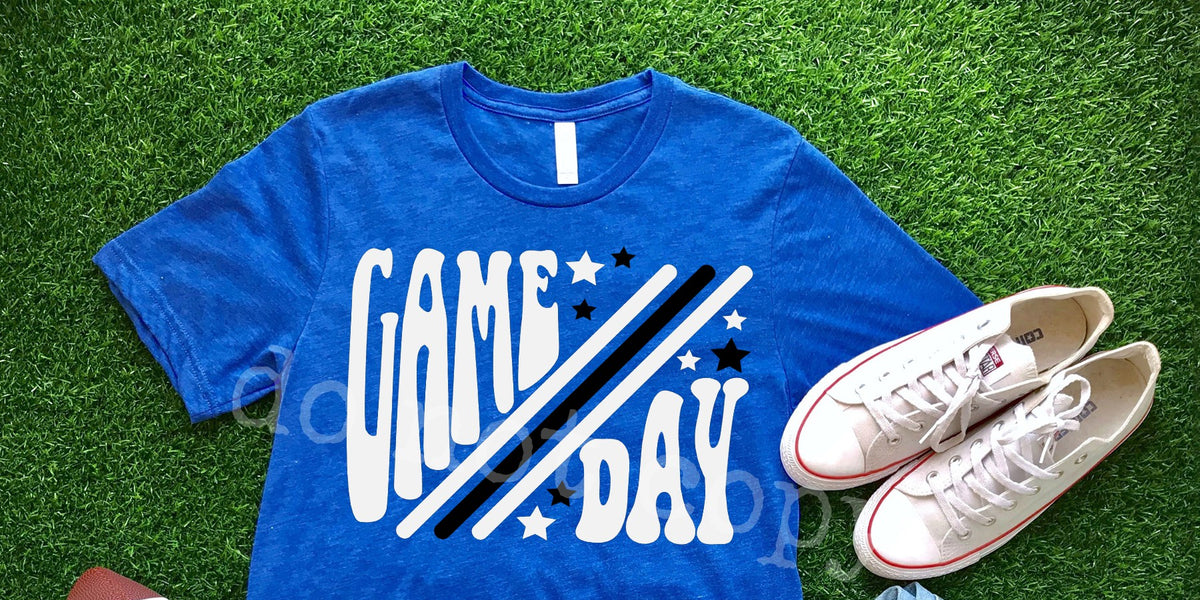 Game Day “low heat” Screen Print Transfer R109 – Wills Creek Designs