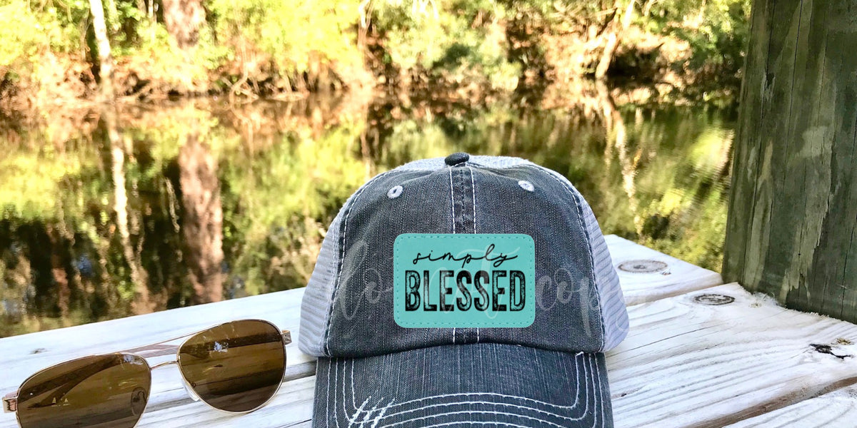 Simply Blessed Leather Patches *Patch Only* – Wills Creek Designs