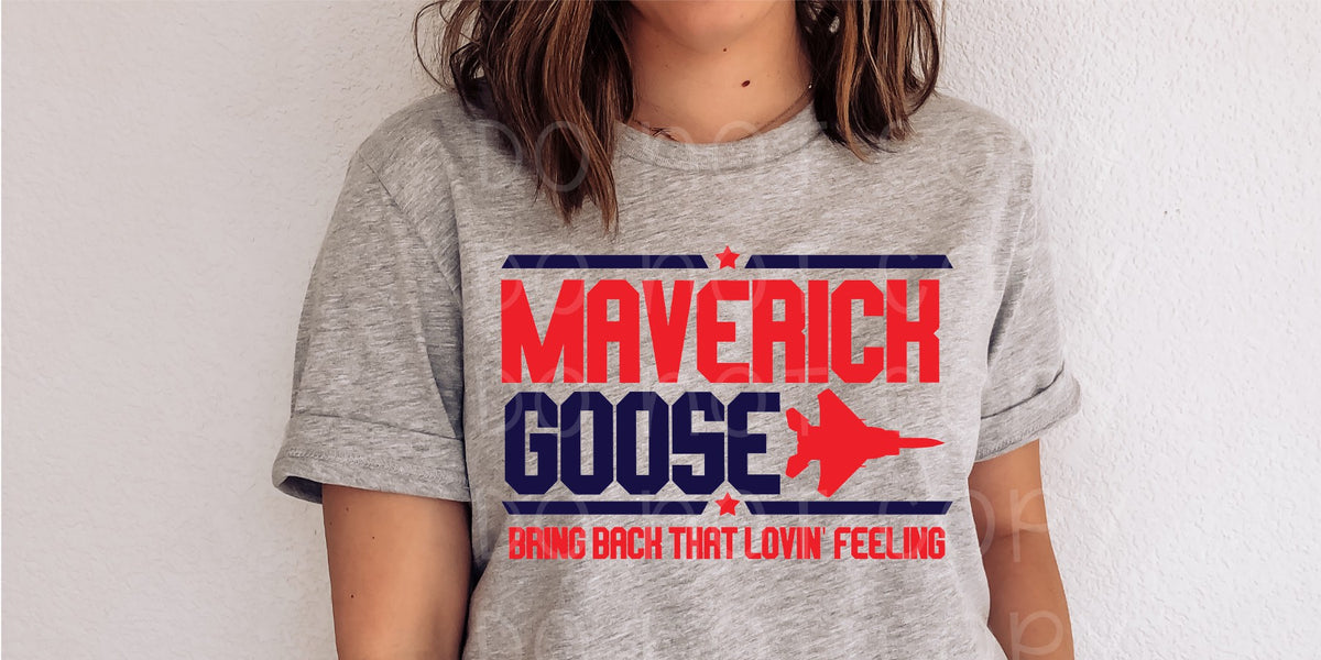 Maver*ck Go*se Screen Print Transfer P19 – Wills Creek Designs