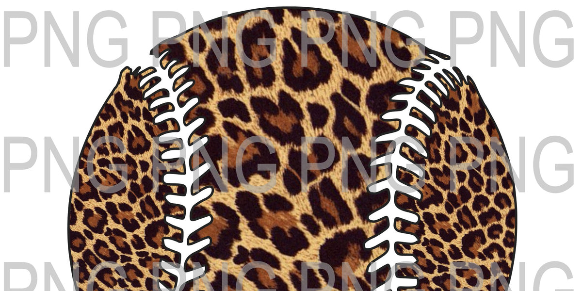 Cheetah Game Day Baseball Digital Download – Wills Creek Designs