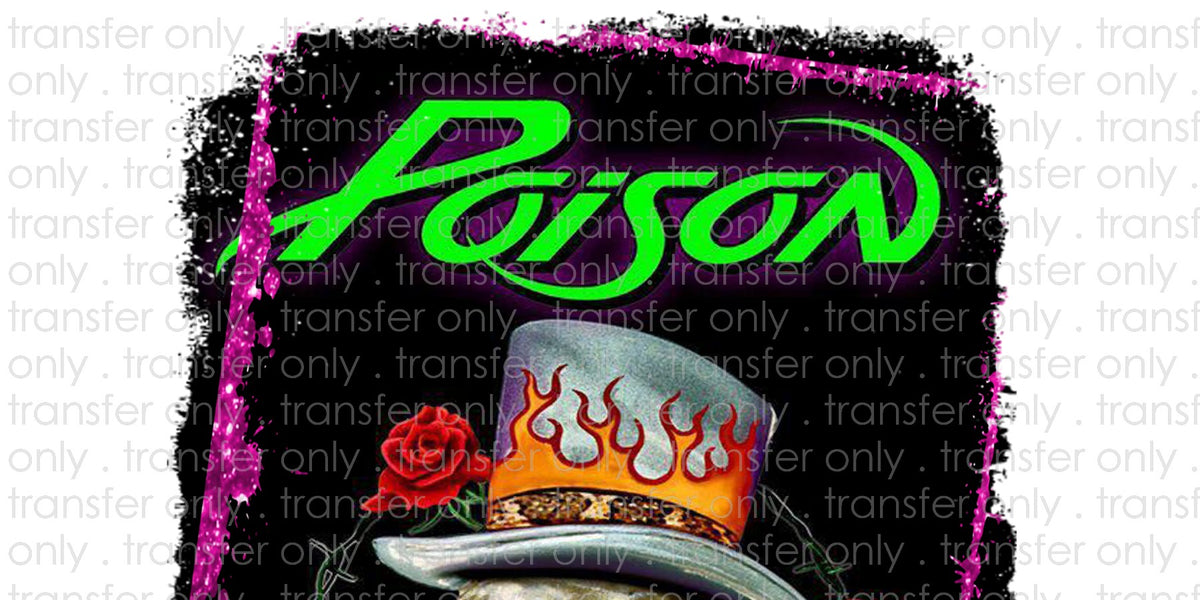 Poison Sublimation Transfer – Wills Creek Designs